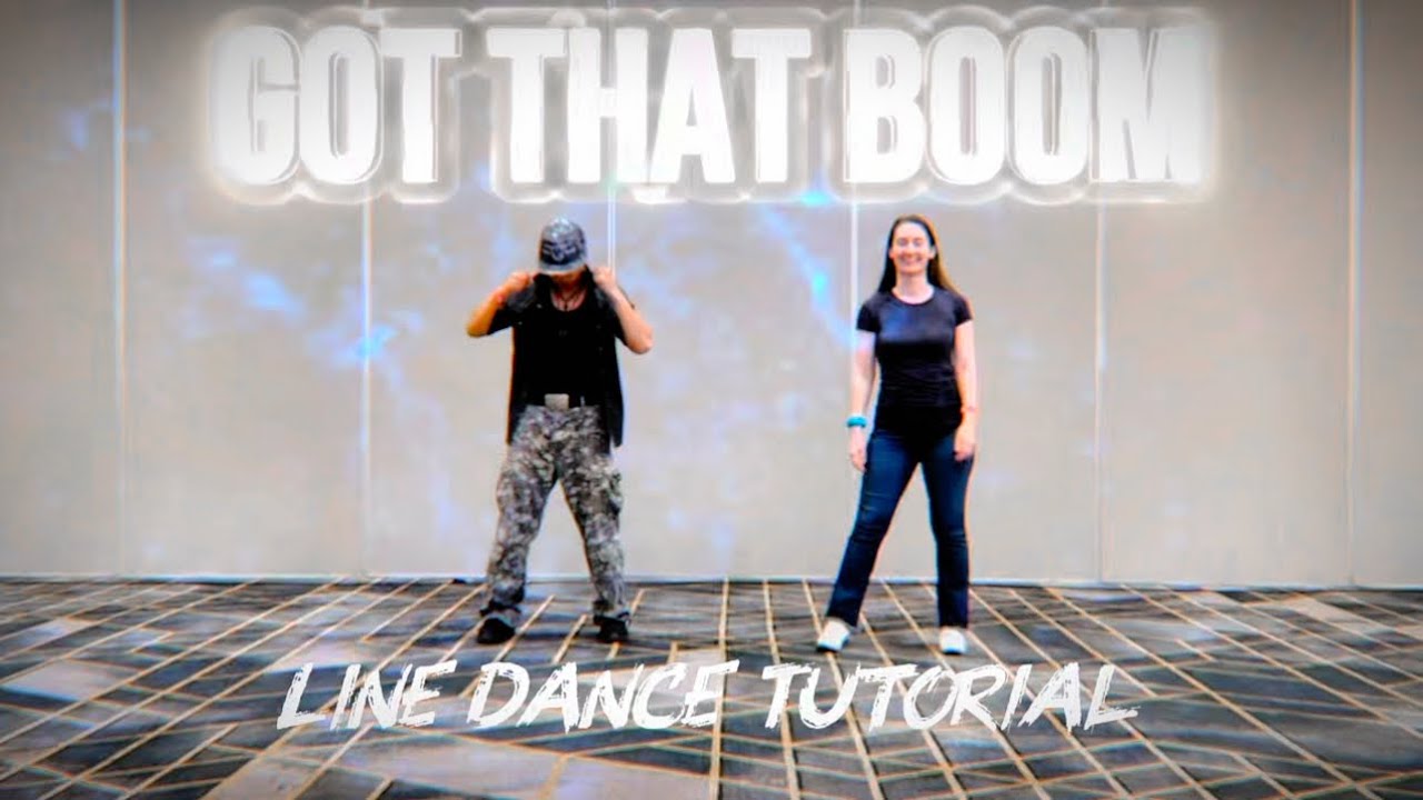 Boom - bbno$ Line Dance Tutorial (Got That Boom) - YouTube