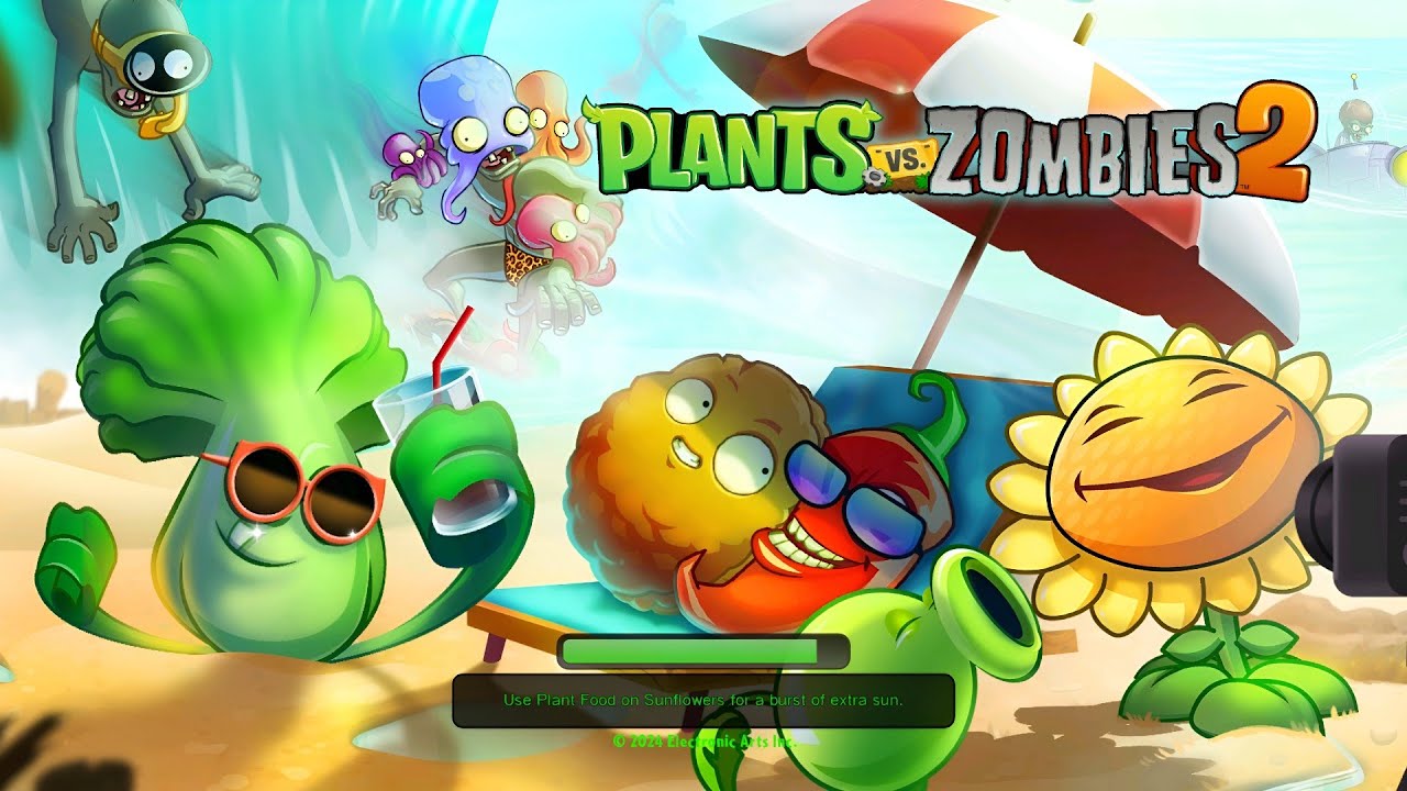 Plants Vs zombies 2 Going Back To The Ancient Period By Time Machine ...