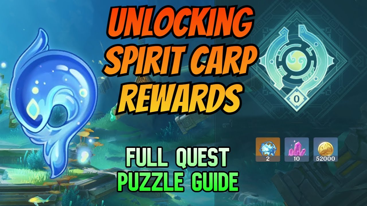 Unlock Spirit Carp Rewards - Chenyu Vale Quest Guide - Genshin Impact ...