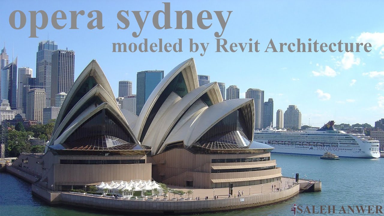 Revit Architecture || opera Sydeny modeled in Revit Tutorial - YouTube
