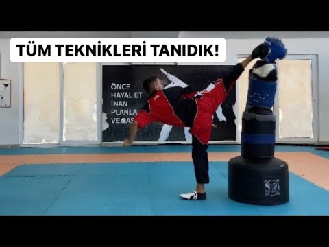 KİCKBOKS TEKNİKLERİNİ TANIDIK! #kickboks #sports #sporcu