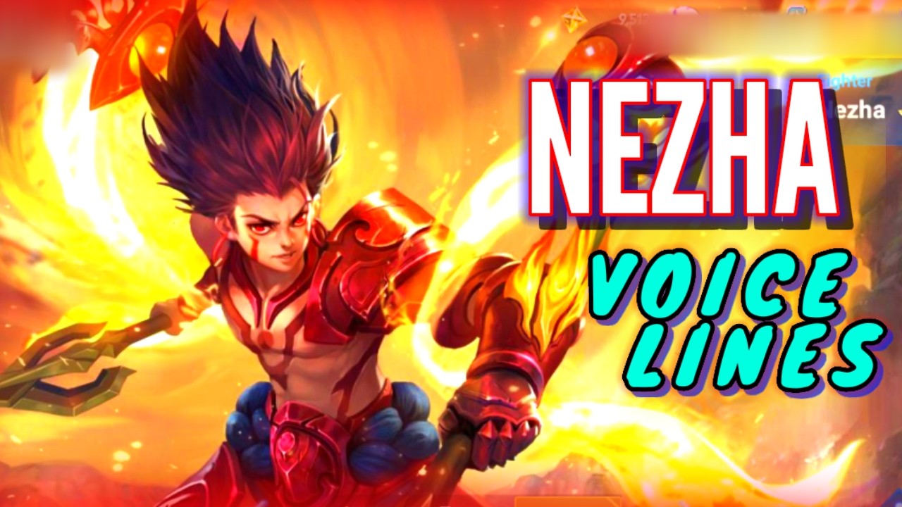 Nezha voice lines and quotes - dialogues Honor of Kings - Noygen - YouTube