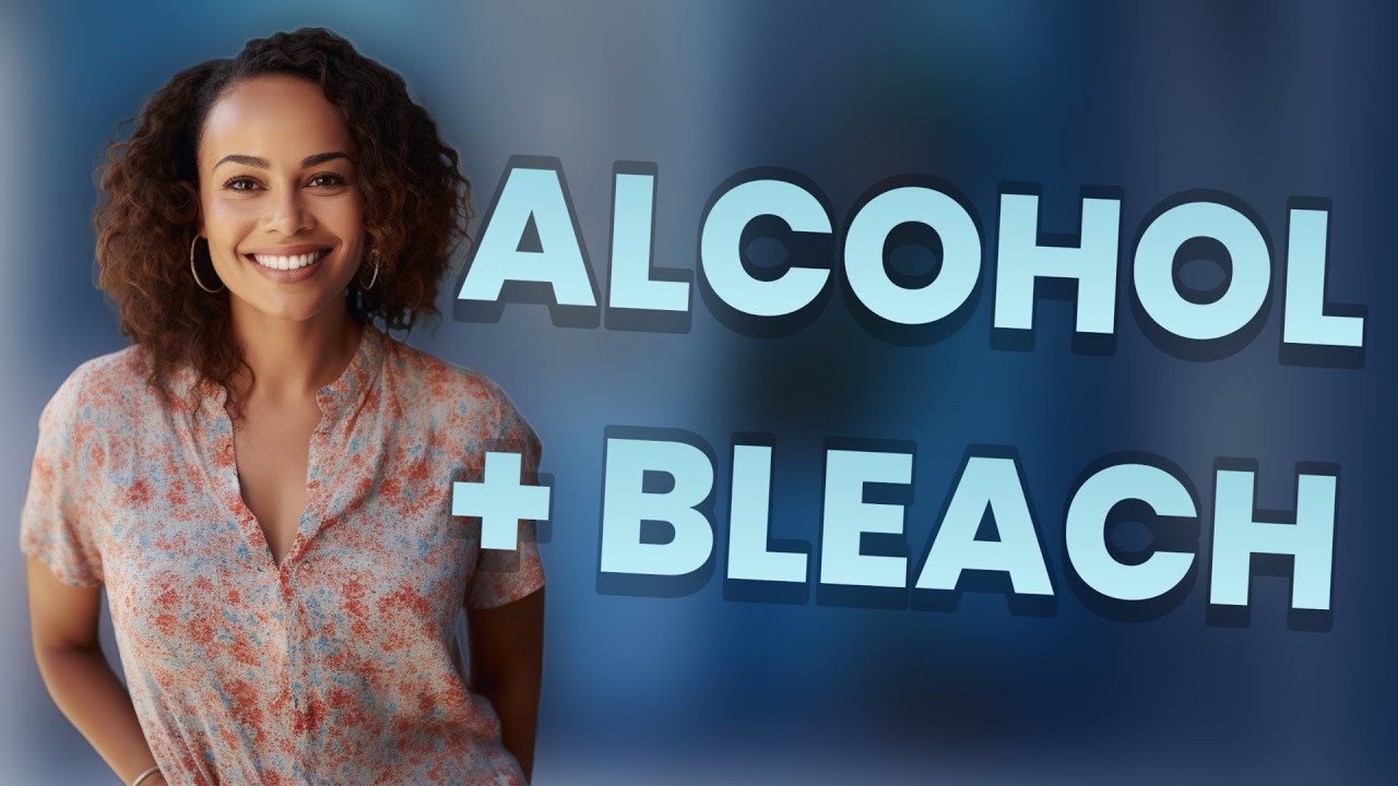 What Happens When You Mix Rubbing Alcohol and Bleach? - YouTube