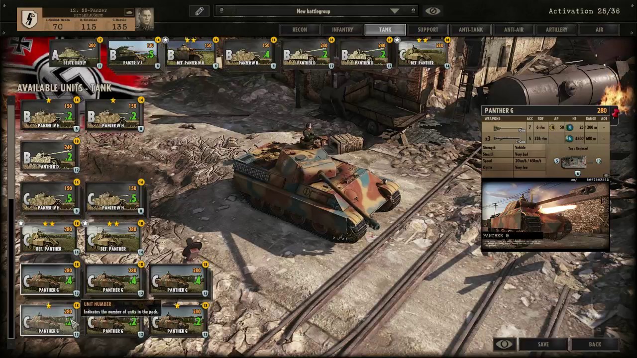 Steel Division Basic Unit Role Guide - YouTube