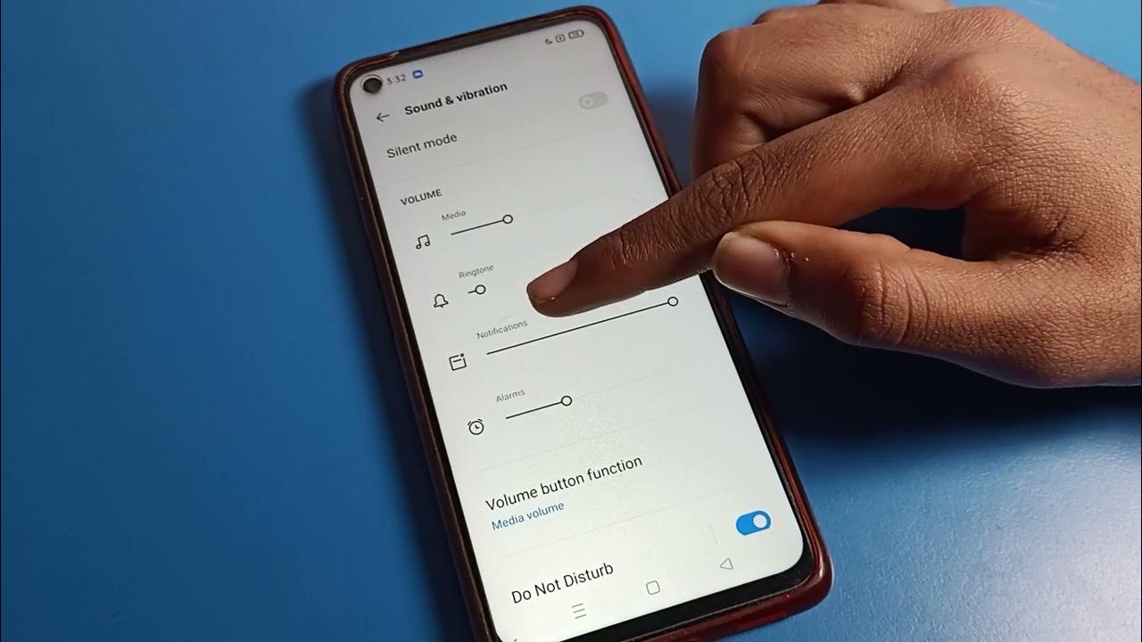 How to disable Do Not Disturb oppo A53 | sound/vibration setting oppo phone - YouTube
