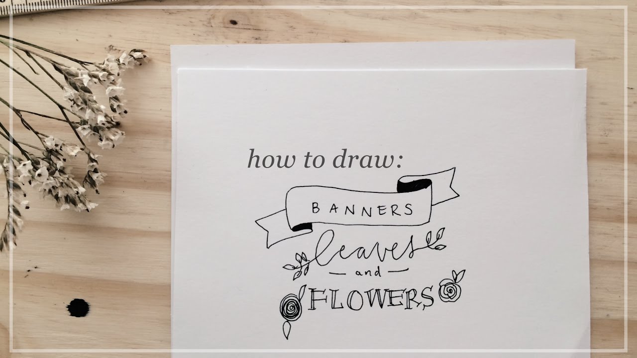 My Favorite Hand-Lettering Accents | Authentic by Frani - YouTube