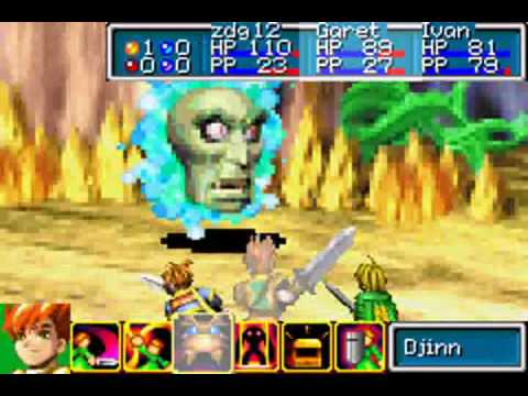 Golden Sun Walkthrough: Part 12 - boss [Tret] - YouTube
