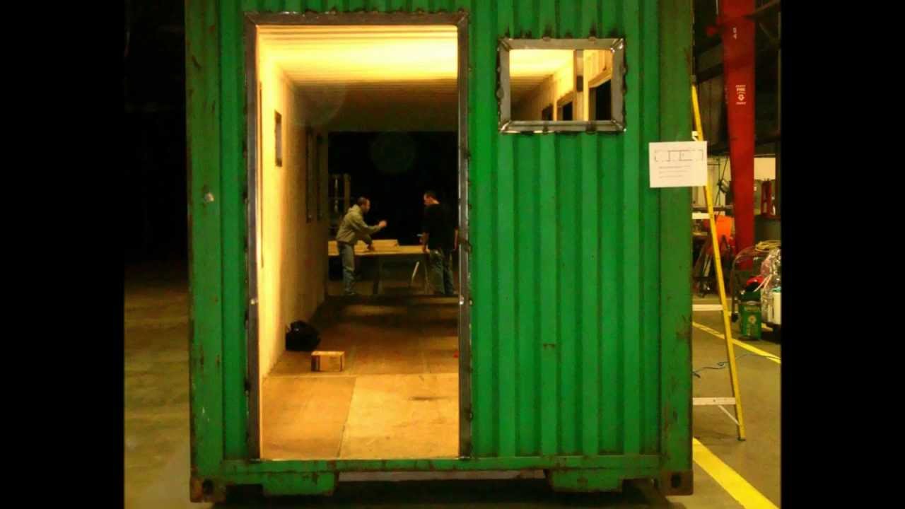 SnapSpaceSolutions Shipping Container Evolution: Control Room - YouTube
