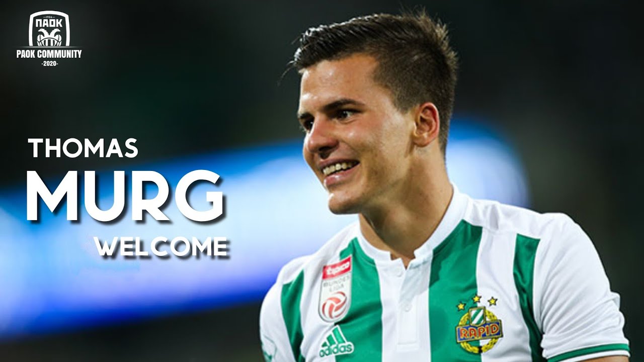 Thomas Murg | Welcome to PAOK FC | Goals, Assists, Skills - YouTube