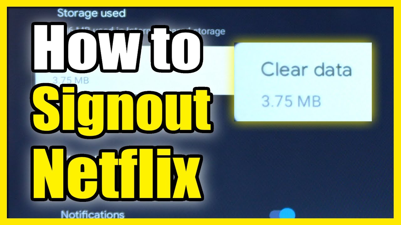How to Sign out of Netflix on Chromecast with Google TV (Fast Method ...