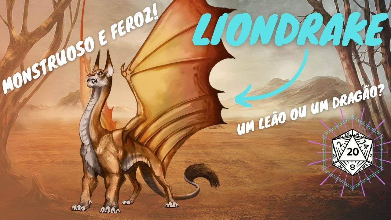 LIONDRAKE - NÃO ENTRE NO TERRITÓRIO DELES! - Dragões do Fizban.🐲 - YouTube