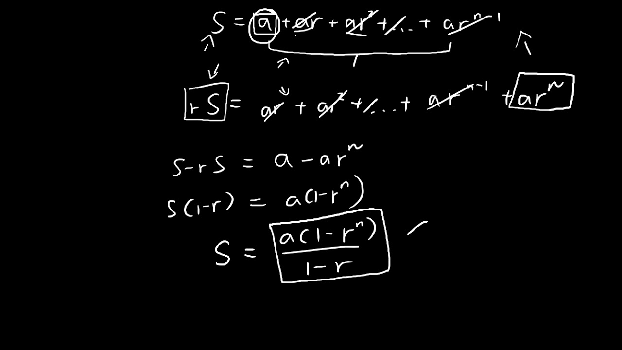 Geometric Series & Annuities | Financial Mathematics | Actuarial ...