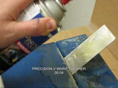 Techspray Precision-V Maintenance Cleaner - YouTube