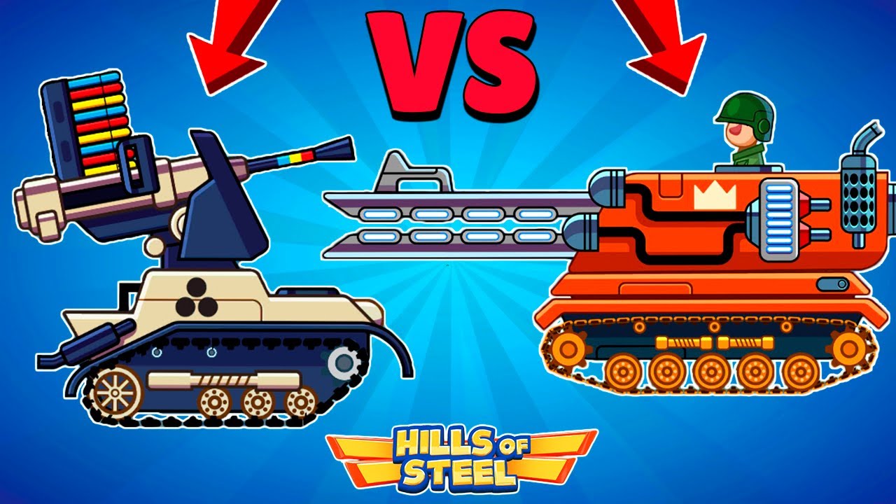 TANK FLAK VS TANK MAMMOTH! Which Tank is the Best? Hills of Steel - YouTube