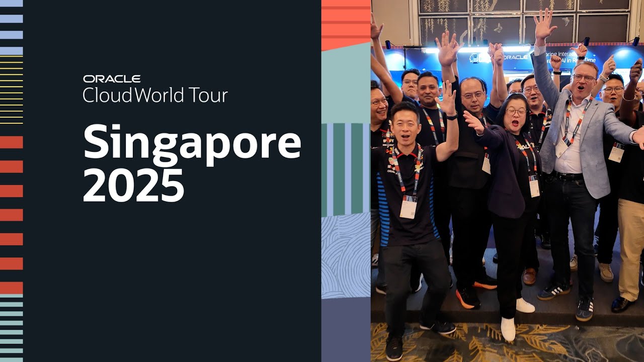Oracle CloudWorld Tour Singapore 2025: Conference Highlights - YouTube