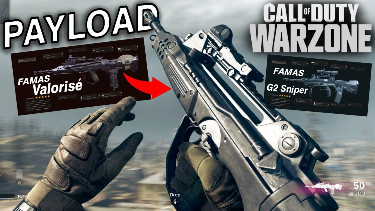 FAMAS Valorisé (FFAR 1) & FAMAS G2 Sniper (FR 5.56) Gameplay | Warzone ...