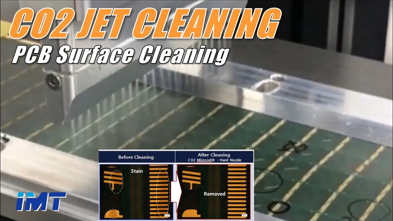 [아이엠티 IMT-CO2] PCB Cleaning (CO2 - PCB 세정) - YouTube