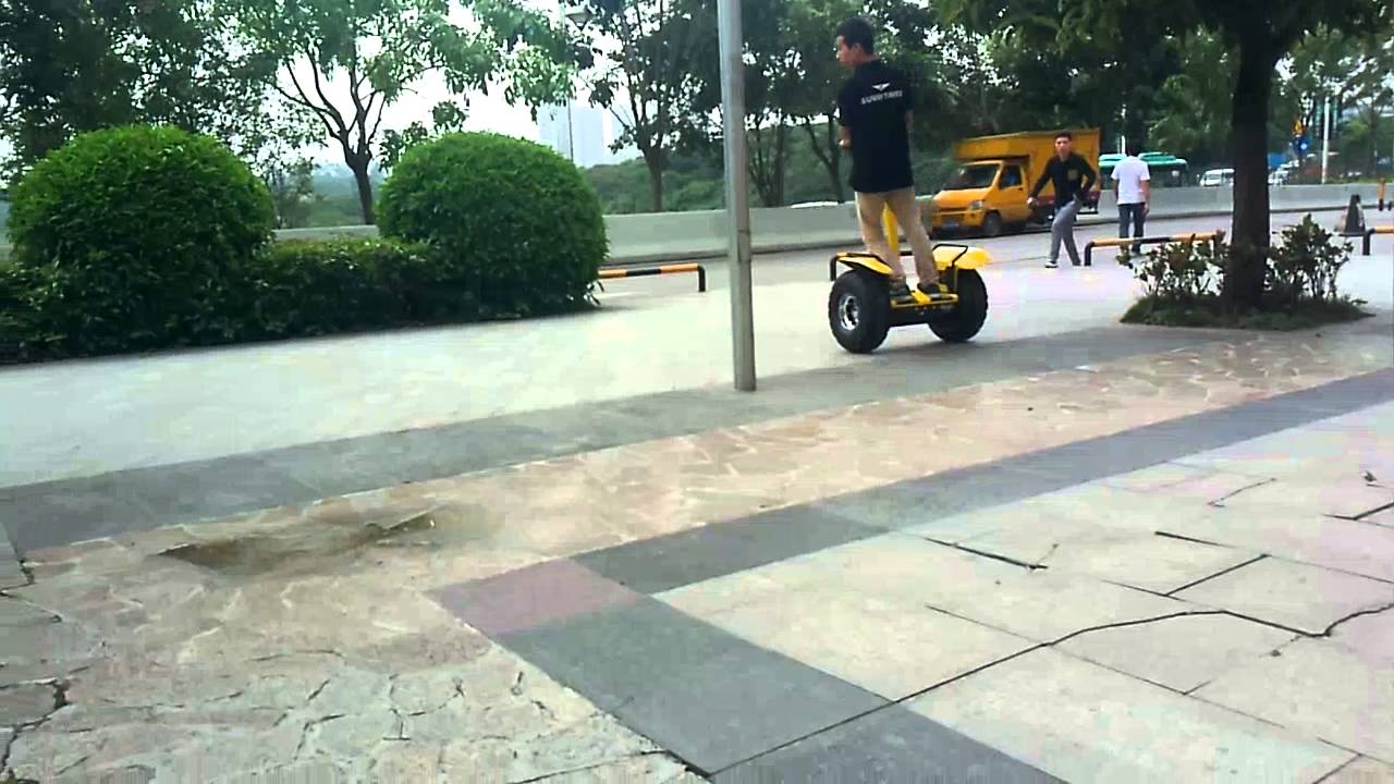 Sunnytimes outdoor sport mobility electric scooter,yellow color segway ...