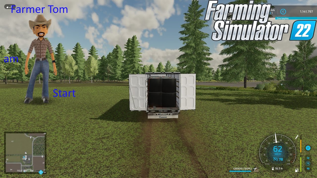 Farmer Tom am Start 119 - Über 600 000 Liter Silage übrig - YouTube