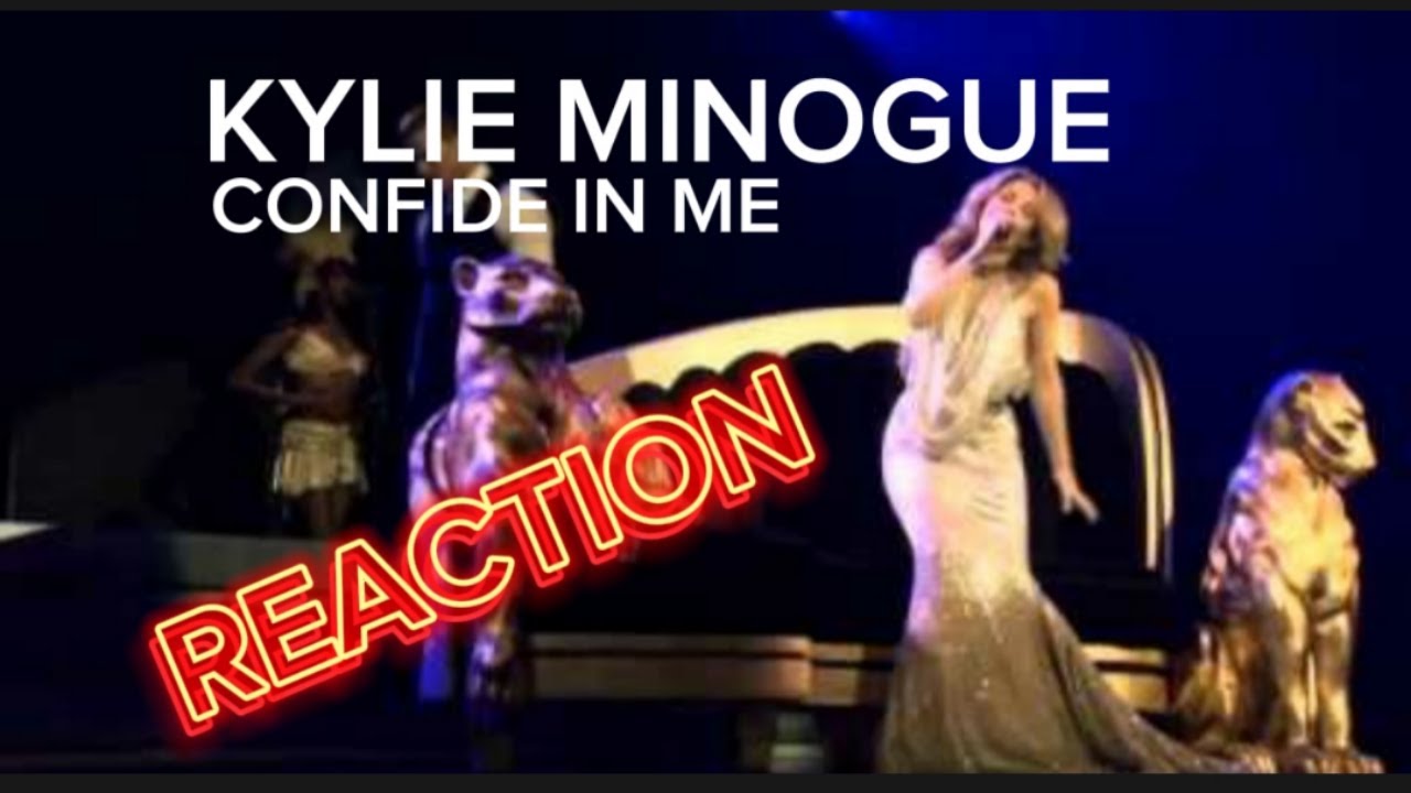 KYLIE MINOGUE -CONFIDE IN ME REACTION #kylieminogue #music #singer ...