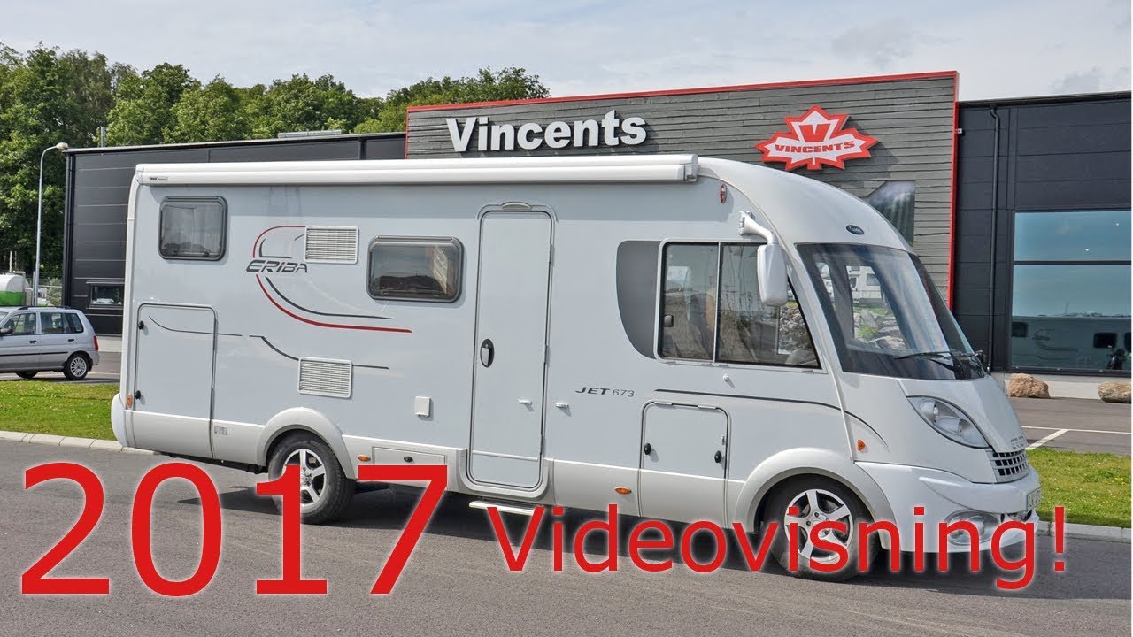 Hymer Eriba Jet 673 - Vincents Husbil & Husvagn - YouTube