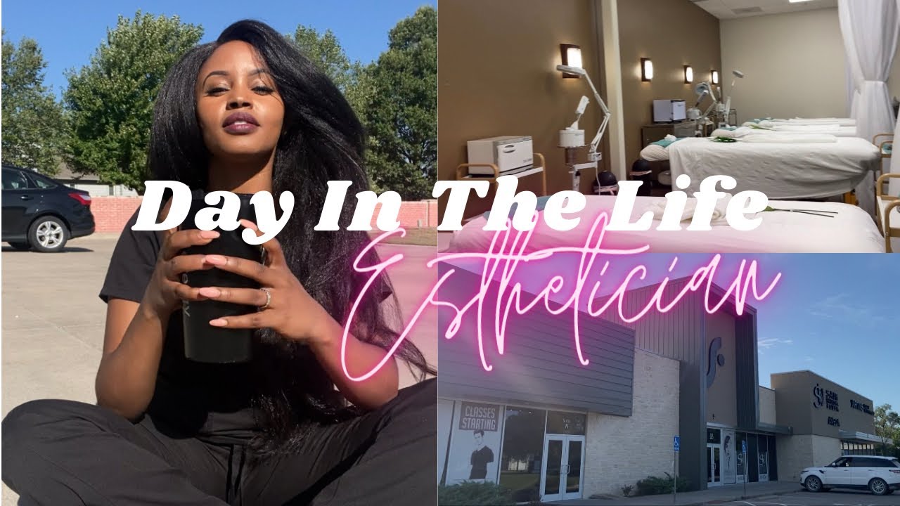 Esthetician Day In The Life | First Day Of School + Tour 2021 - YouTube