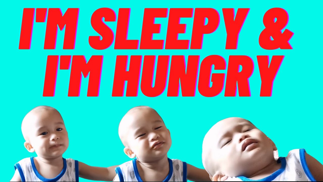 Sleepy and hungry | Toddler funny and cute moments - YouTube