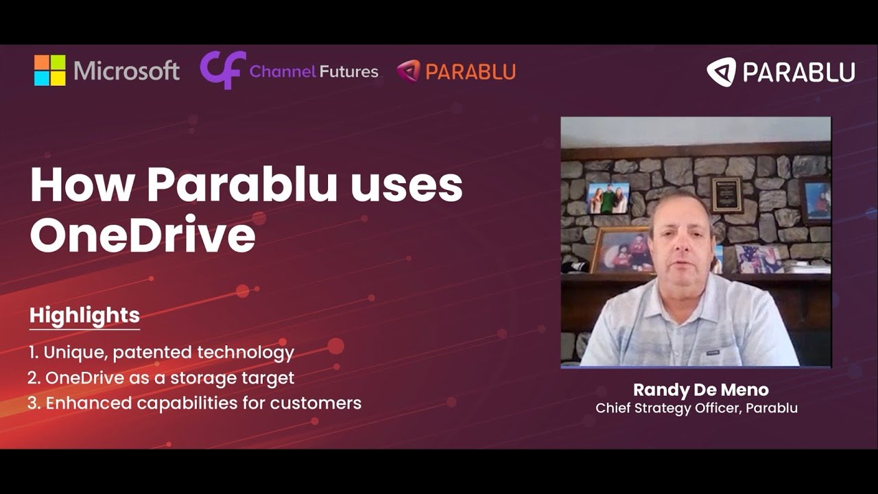 Learn how Parablu amplifies Microsoft OneDrive subscriptions. - YouTube