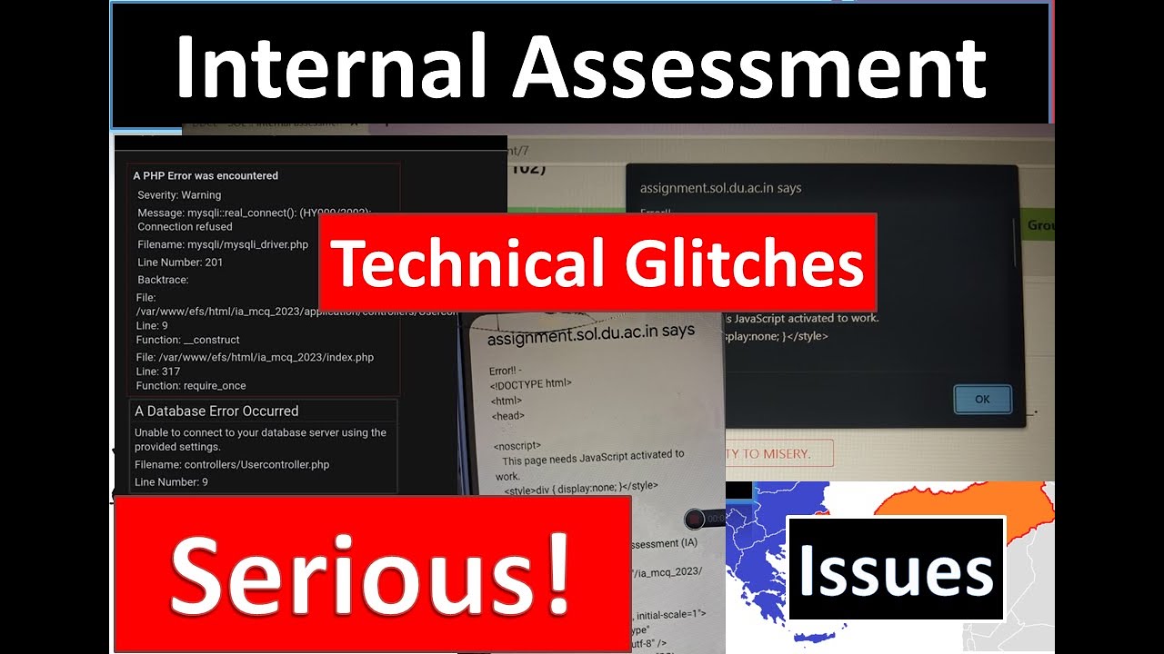 1st Sem | Latest Technical Glitches | Javascript Error | Login Issues ...