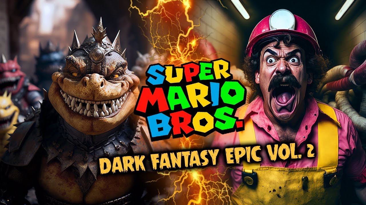 'Super Mario Bros.' reimagined as a Dark Fantasy Epic - Vol. 2 - YouTube