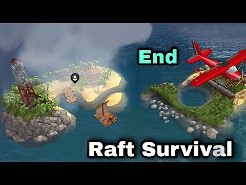 Raft Survival: Ocean Nomad END Game | Raft Survival Ending