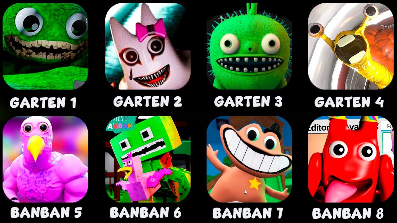 Garten of Banban 2 Mobile,Garten of Banban 3,Garten of Banban Roblox ...