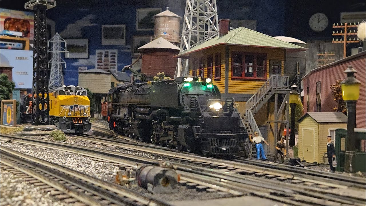 (Keep America Great) Lionel UP 4-8-8-4 Big Boy #4019 with smoke ...