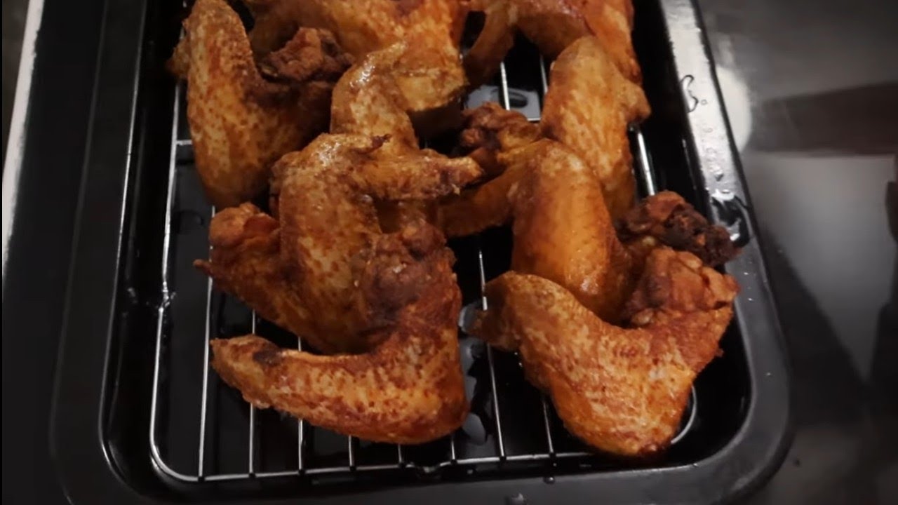 The ultimate double fried chicken wings with special sauce??? - YouTube