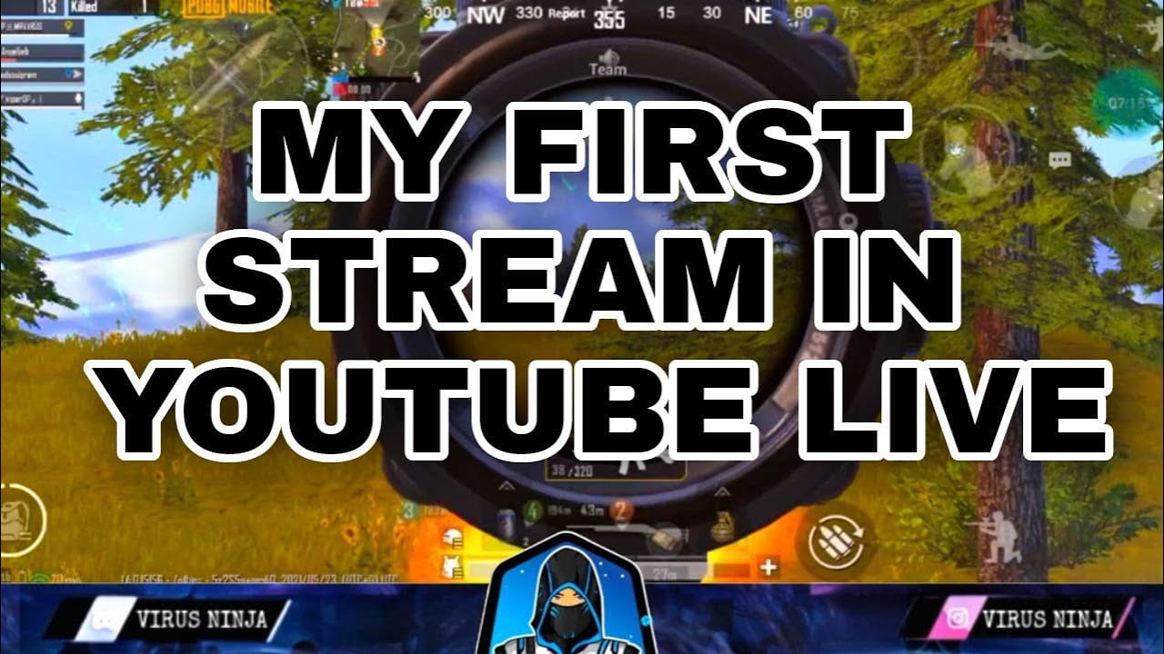 VIRUS NINJA GAMING 1 st Live Stream in my channel - YouTube