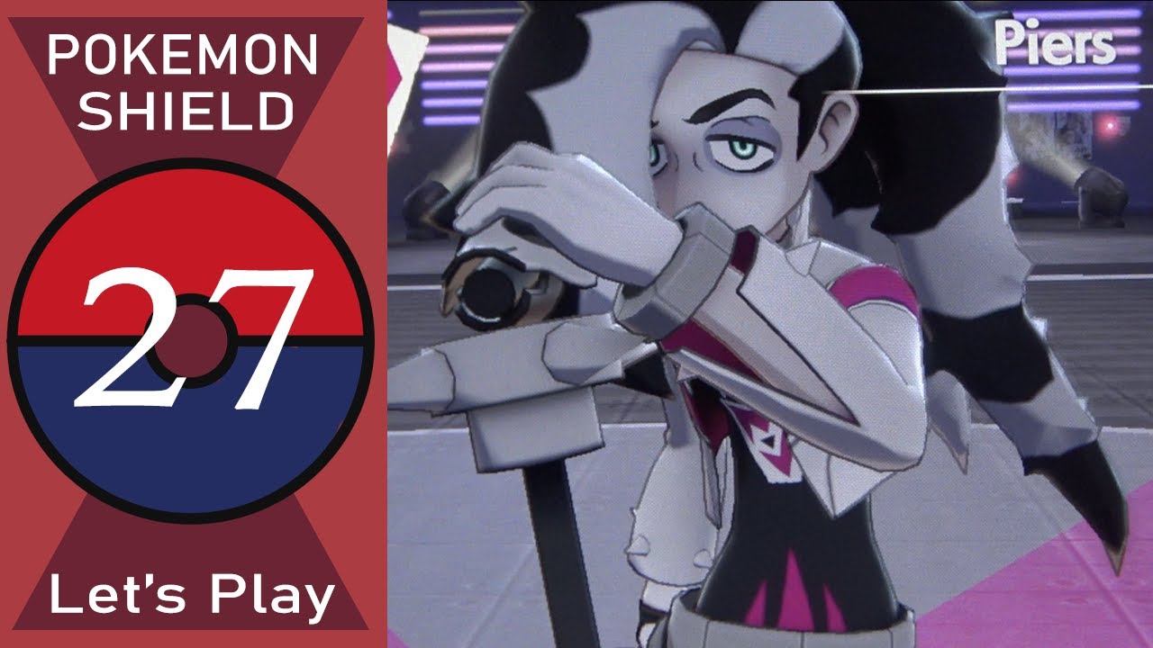 Pokemon Shield Episode 27- Gym Leader Piers - YouTube