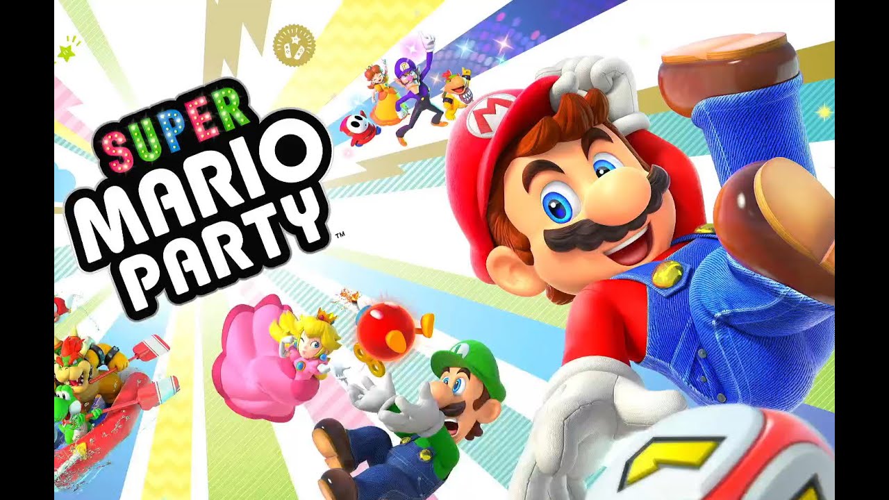 Super Mario party ONLINE MULTIPLAYER 2VS2 Boardgame ...
