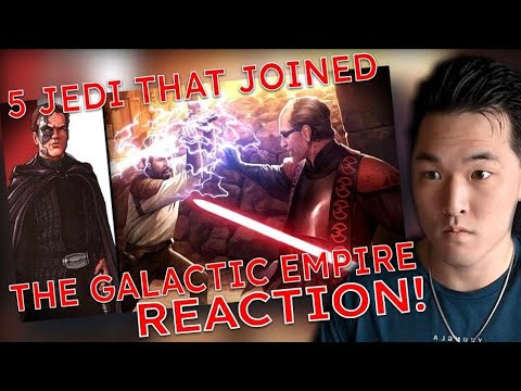 5 Jedi That Joined the Galactic Empire [Legends] Reaction! | The Lore ...
