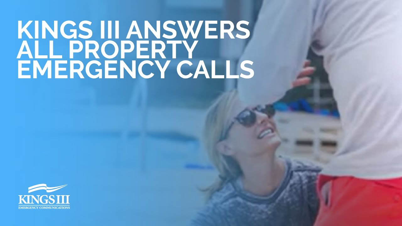 Kings III Answers All Property Emergency Calls - YouTube