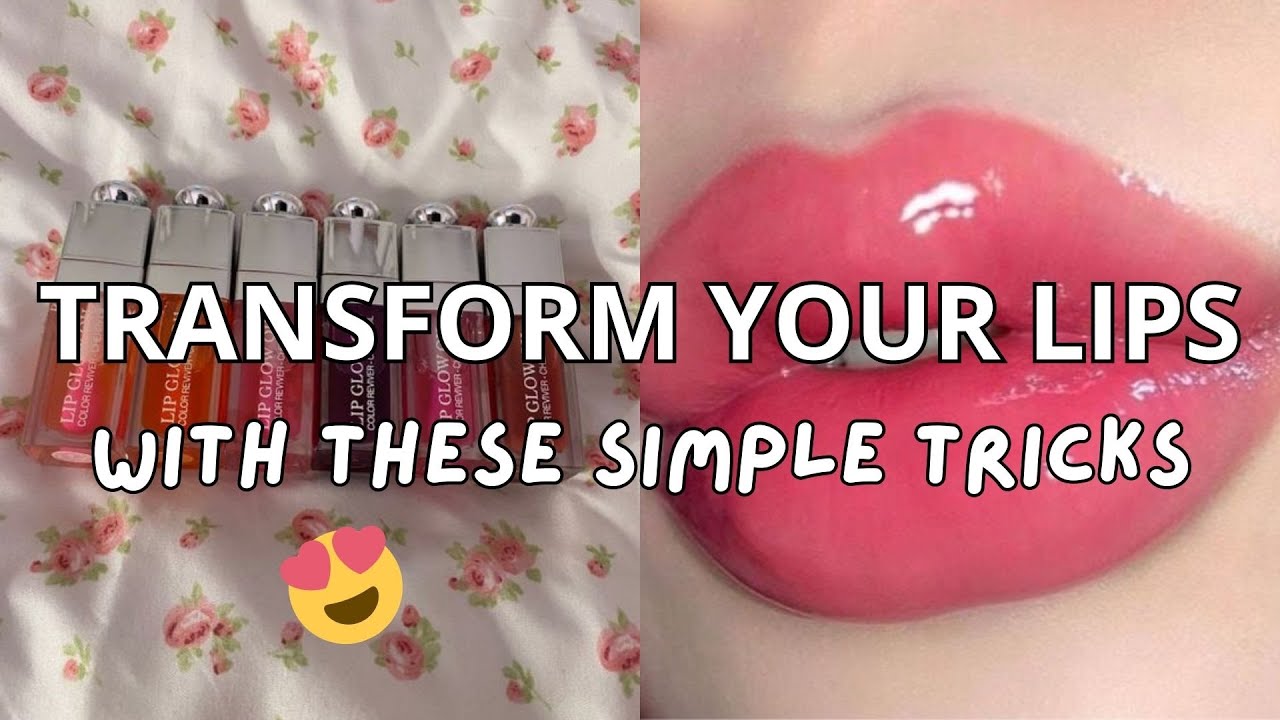 ultimate lip care routine for pink, soft and plump lips🍓 - YouTube