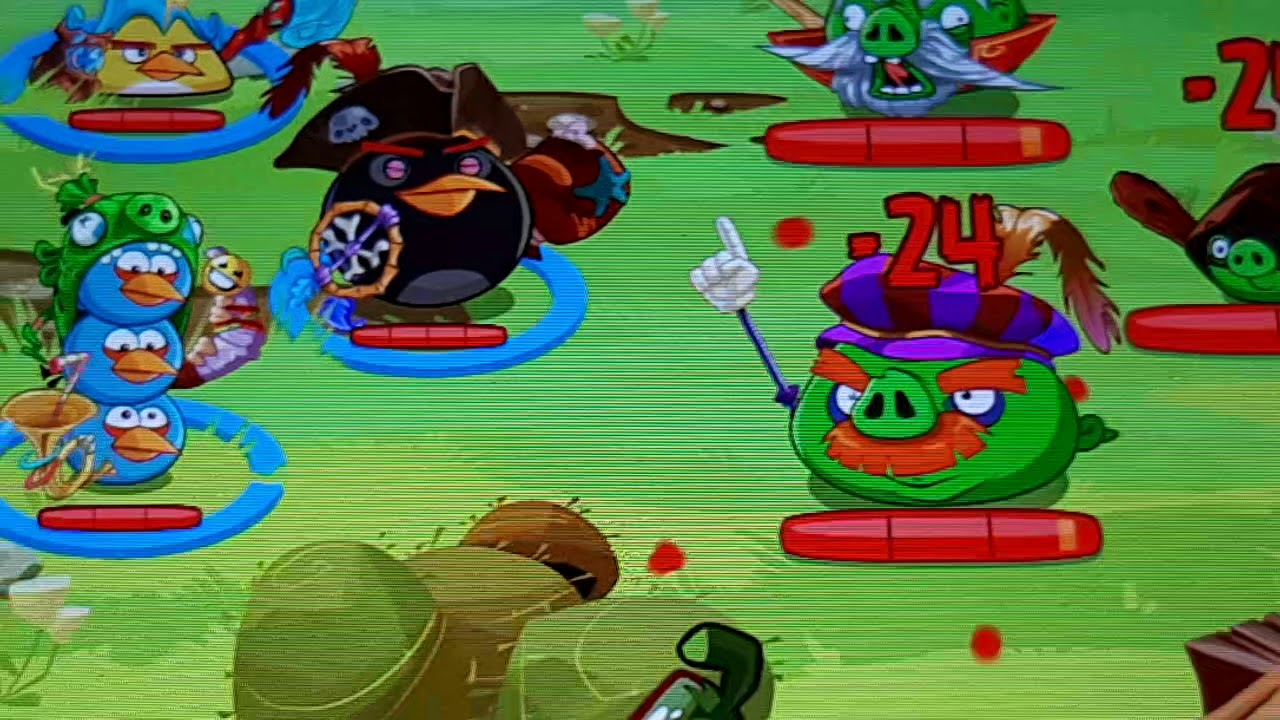 Angry birds epic battle clips - YouTube