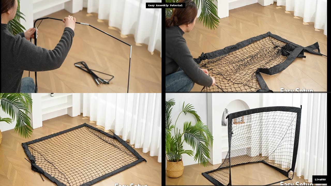 livaPRO Pop-Up Football Goals | Easy Step-by-Step Assembly Tutorial ...