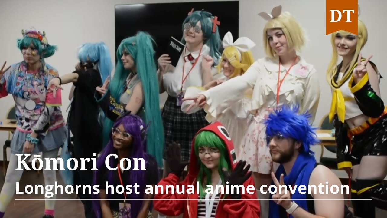 Kōmori Con - the annual Longhorn-run anime convention - YouTube