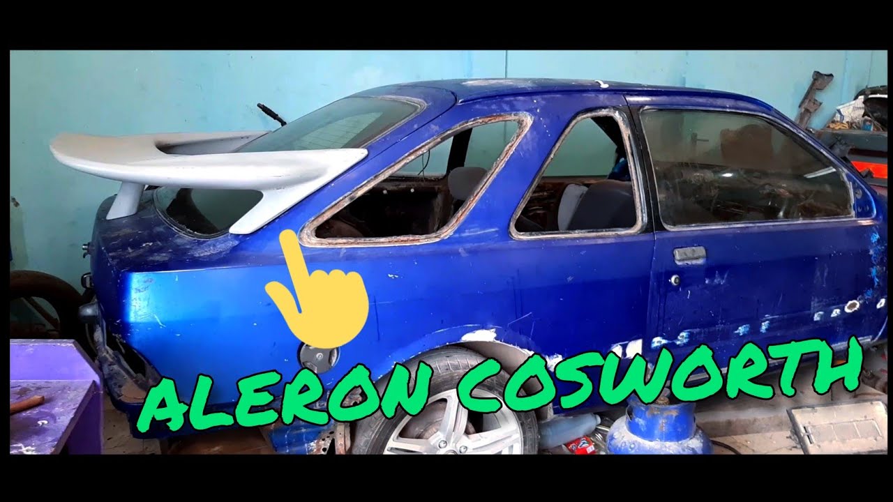 Probe el aleron Cosworth en el Ford Sierra xr4 - YouTube