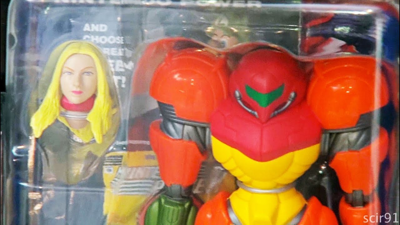 Nintendo Power Samus Aran toy figure - YouTube