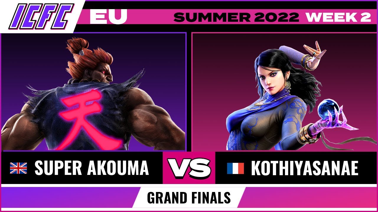 Super Akouma (Akuma) vs. kothiyasanae (Zafina) - Grand Finals - ICFC ...