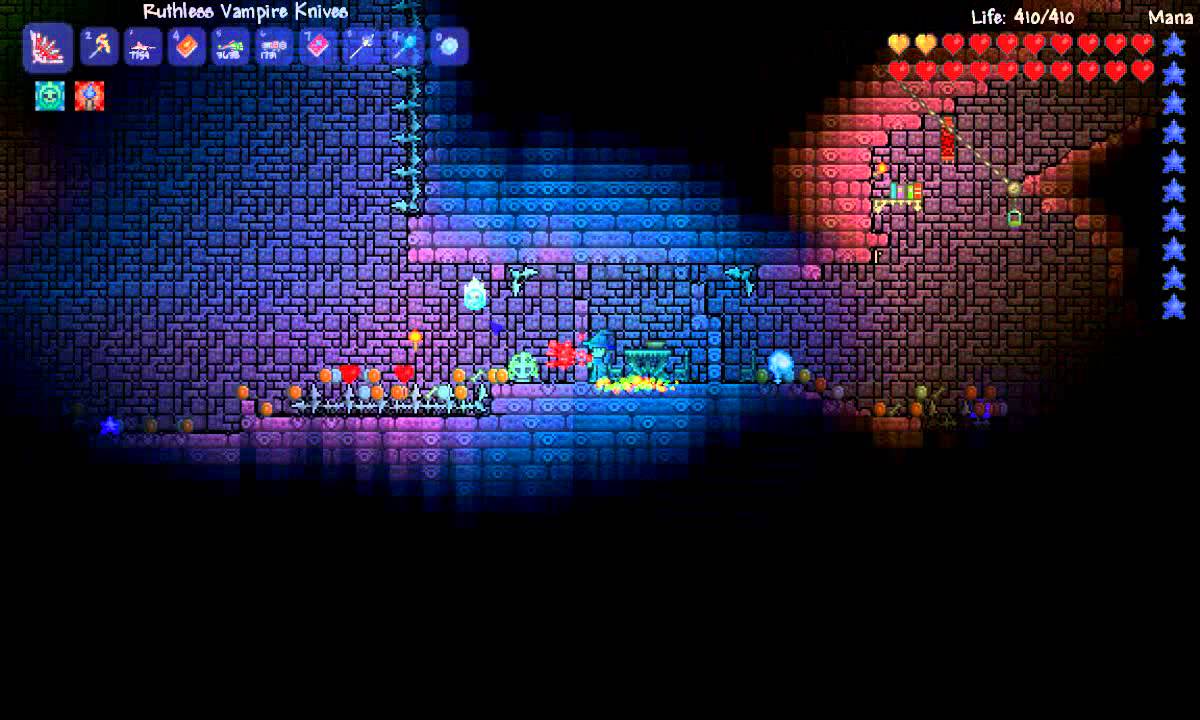 Terraria vampire knives wall glitch - YouTube