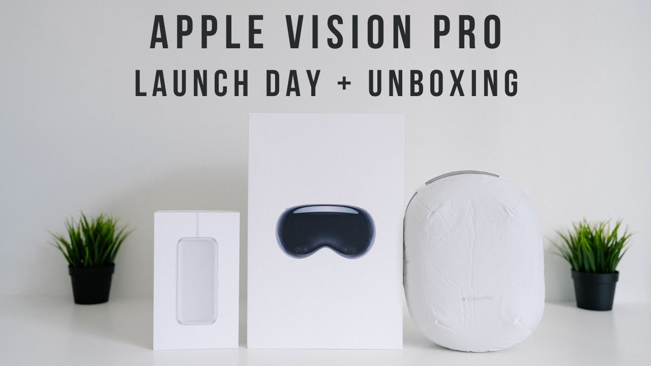 Apple Vision Pro | Launch Day Vlog Unboxing - YouTube