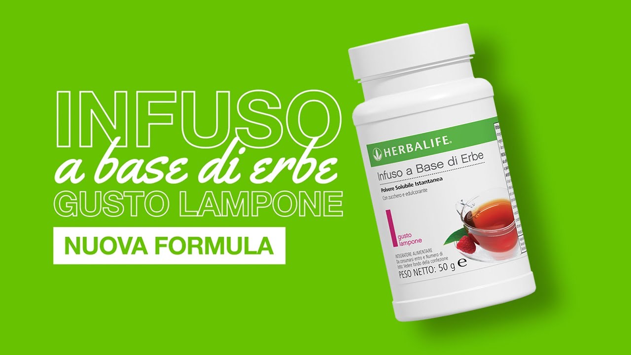 Infuso a base di erbe Herbalife Nuova Formula Gusto Lampone - YouTube