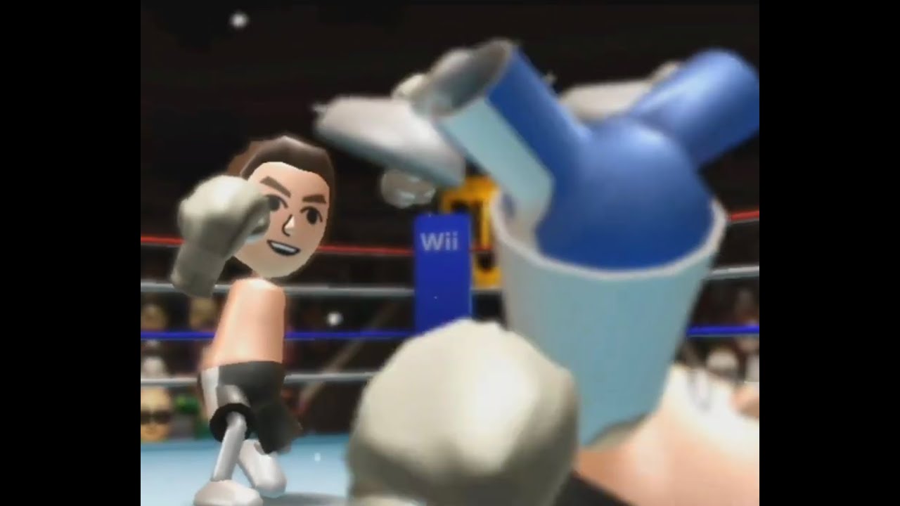 Wii Sports Boxing-Lights Out KO - YouTube